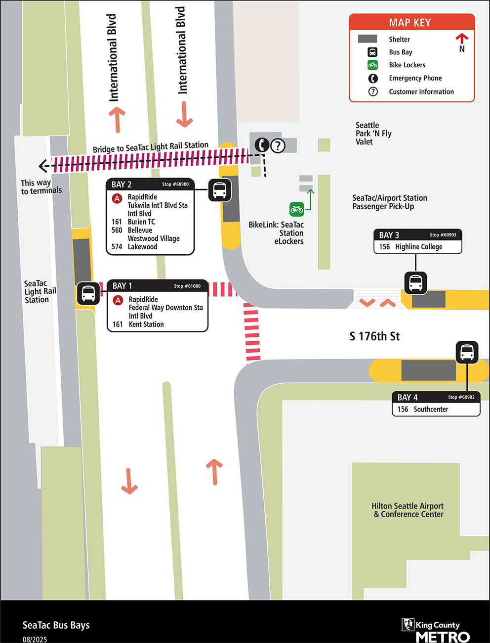 Seatac Bus Bays - King County, Washington