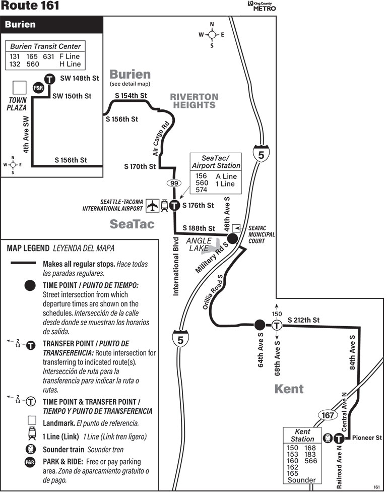 Snow routes - King County, Washington