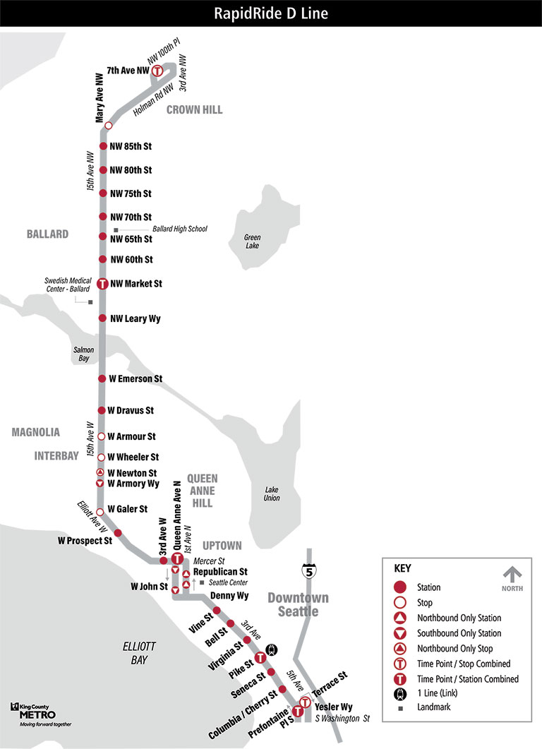 Snow routes - King County, Washington