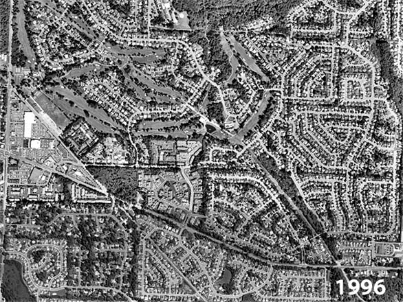 Fairwood in 1936, 1970, 1996 - King County, Washington