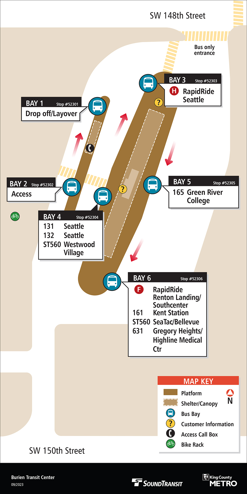 Burien Transit Center - King County, Washington