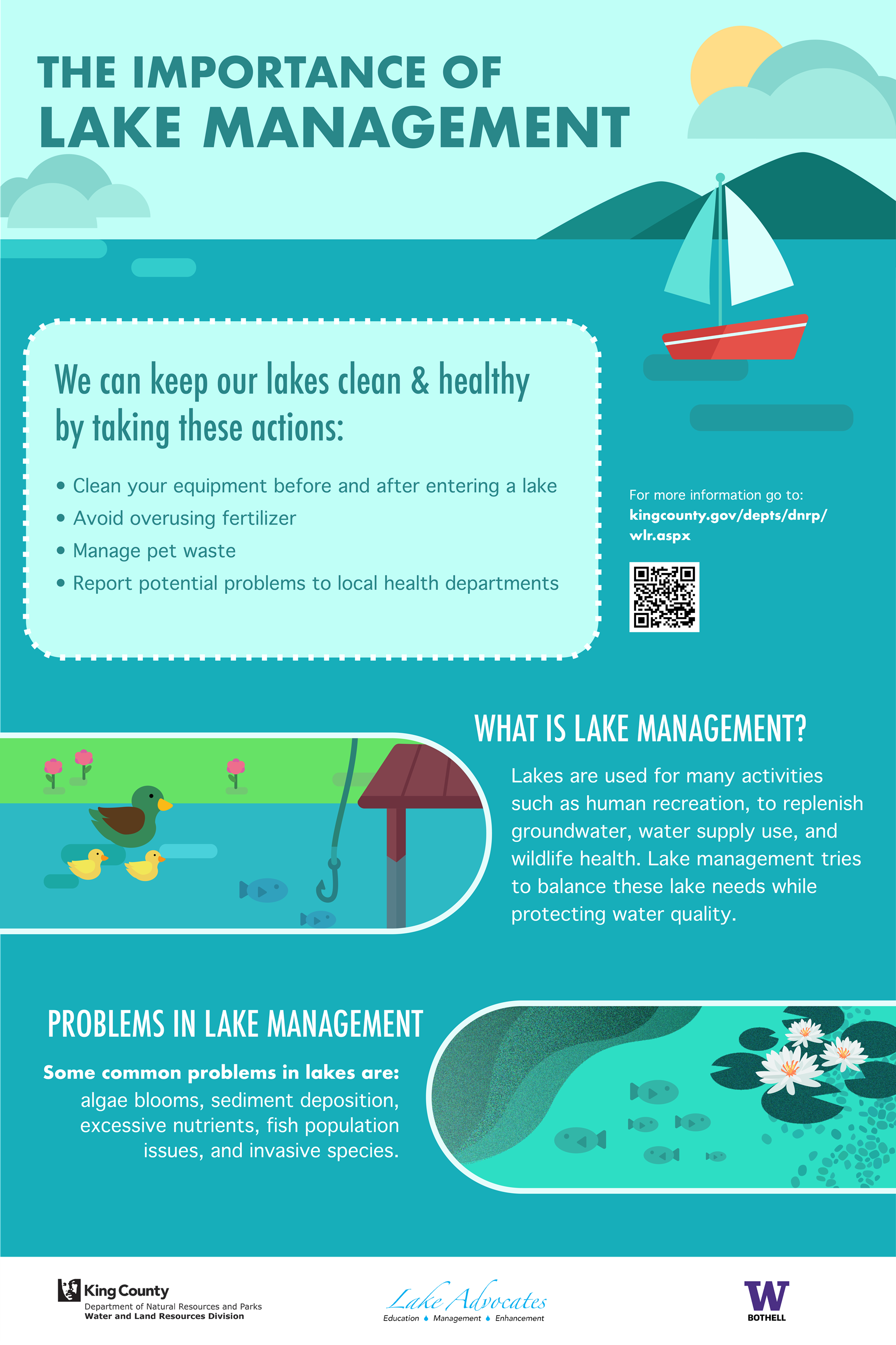 Lake stewardship - King County, Washington