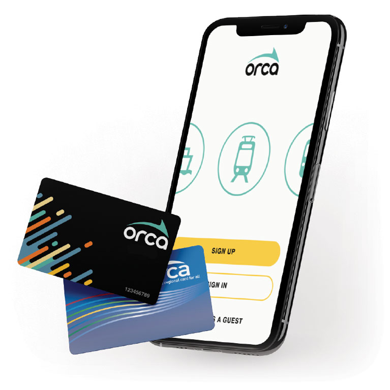 ORCA cards - King County, Washington