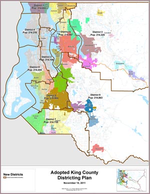 Adopted Districting Plan - King County